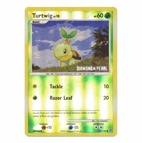 Turtwig Pokemon Card
