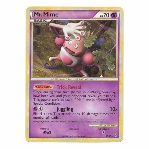 Mr Mime Card