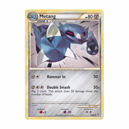Metang Pokemon Card