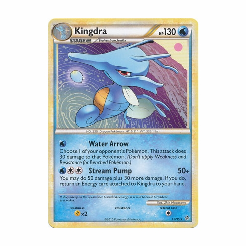 Pokemon Kingdra Card