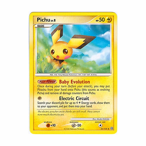 Pichu Card