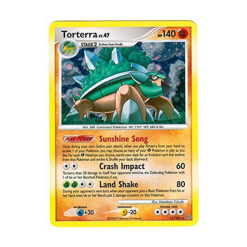 Torterra Card