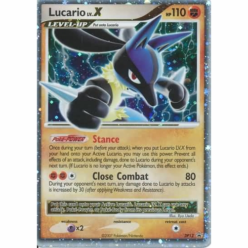 Pokemon Lucario Card