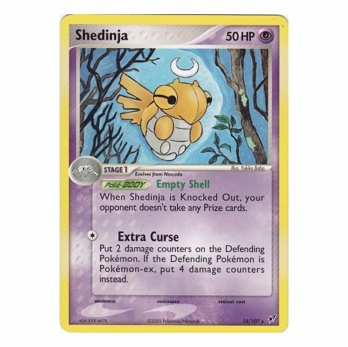 Pokemon Shedinja Card