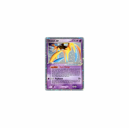 Pokemon Deoxys Ex Card
