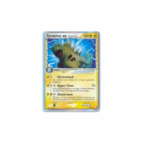 Tyranitar Ex Card