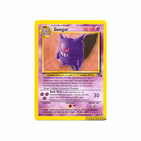 Gengar Card