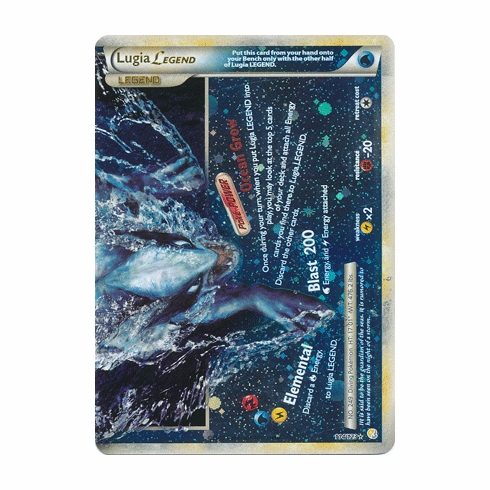 Lugia Legend Pokemon Card