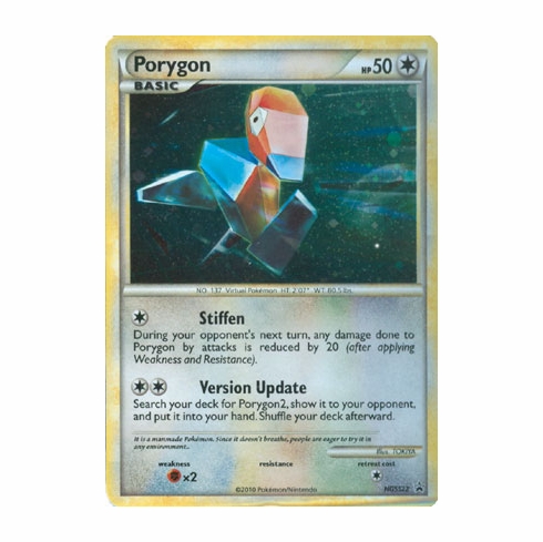 Porygon Pokemon Card