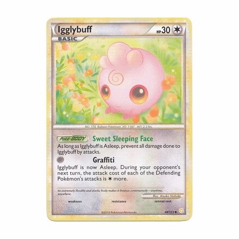 Pokemon Igglybuff Card