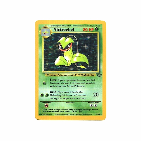 Pokemon Victreebel Card