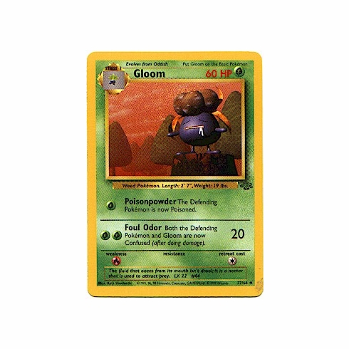 Gloom Card Pokemon