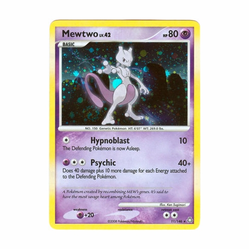 Mewtwo Pokemon Card