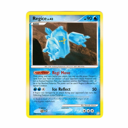 Regice Card