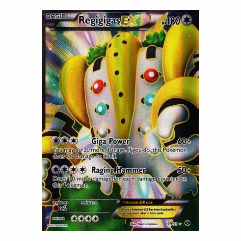 Regigigas Ex Card