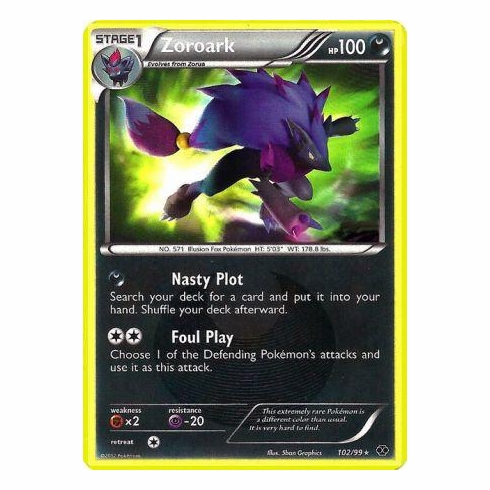 Zoroark Ex Card