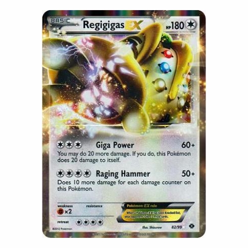 Pokemon Regigigas Card