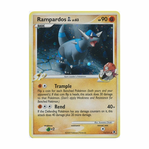 Pokemon Rampardos Card