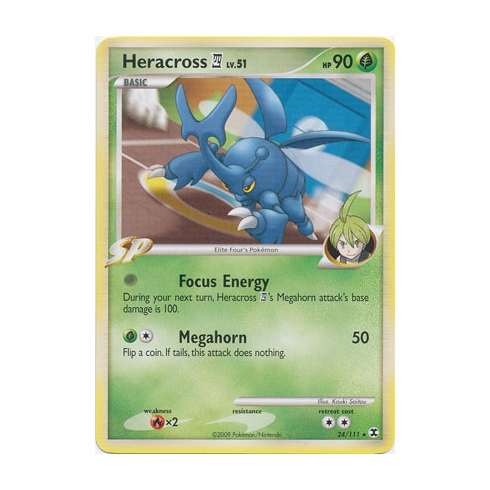 Pokemon Heracross Card