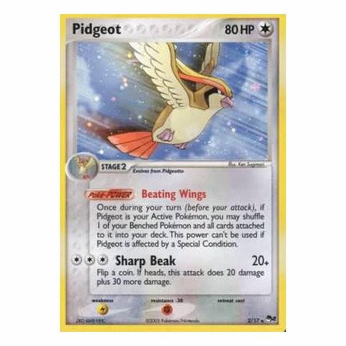 Pidgeot Card Holo