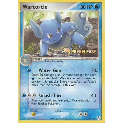 Pokemon Wartortle Card