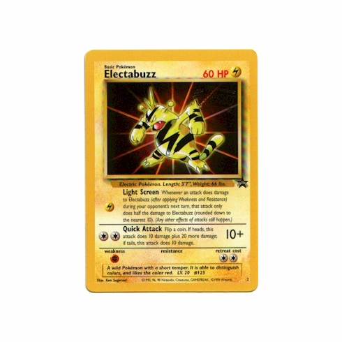 Pokemon Electabuzz Card
