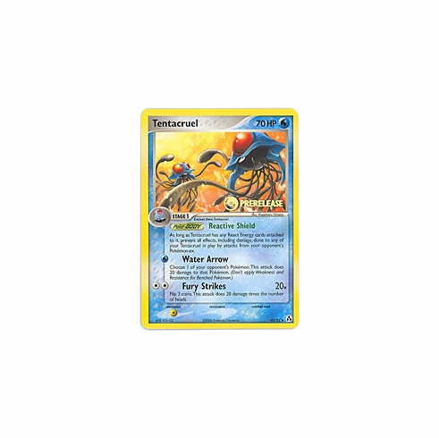 Pokemon Tentacruel Card
