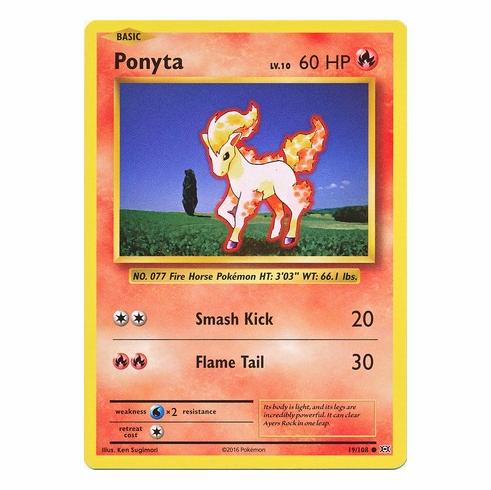 Ponyta Card