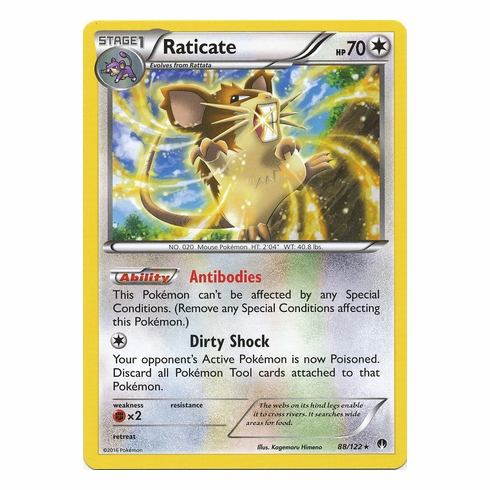 Raticate Card