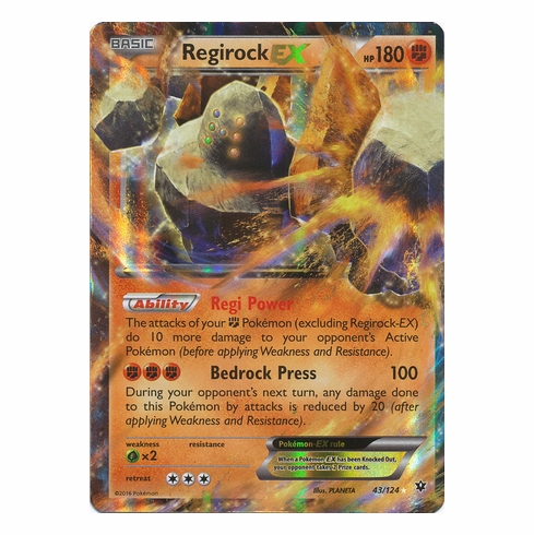 Regirock Pokemon Card