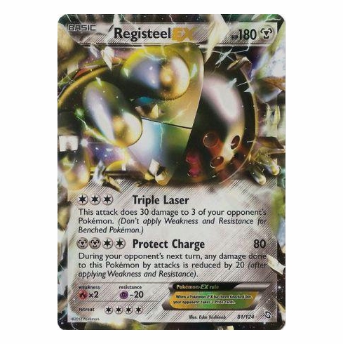 Registeel Pokemon Card