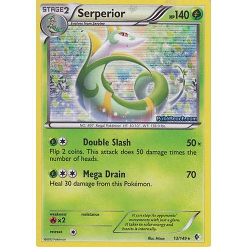 Pokemon Serperior Card