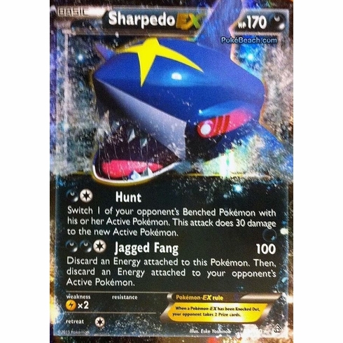 Pokemon Sharpedo Card