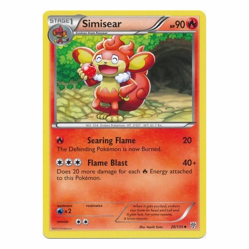 Simisear Pokemon