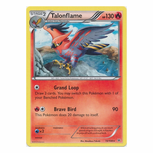Pokemon Talonflame Card