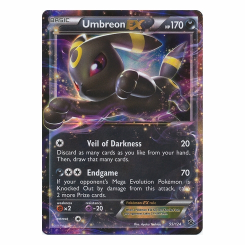 Umbreon Ex Card
