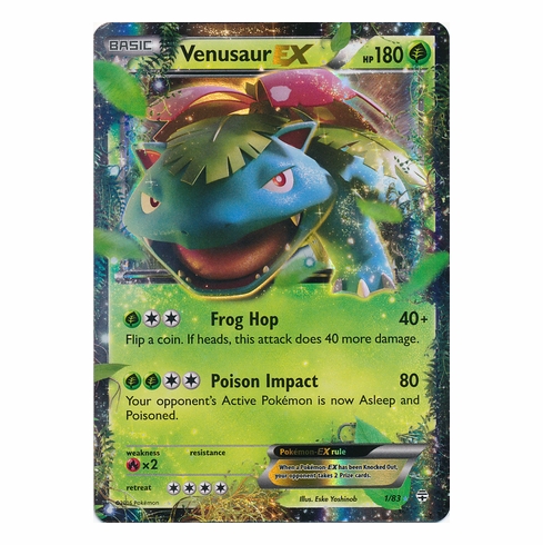 Pokemon Venusaur Card Ex