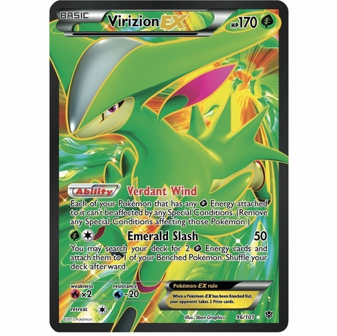 Pokemon Virizion Card