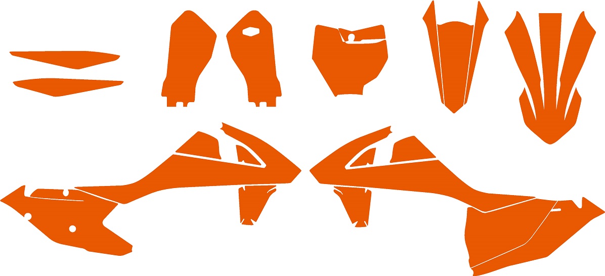 XCF 350 KTM 2016 Template