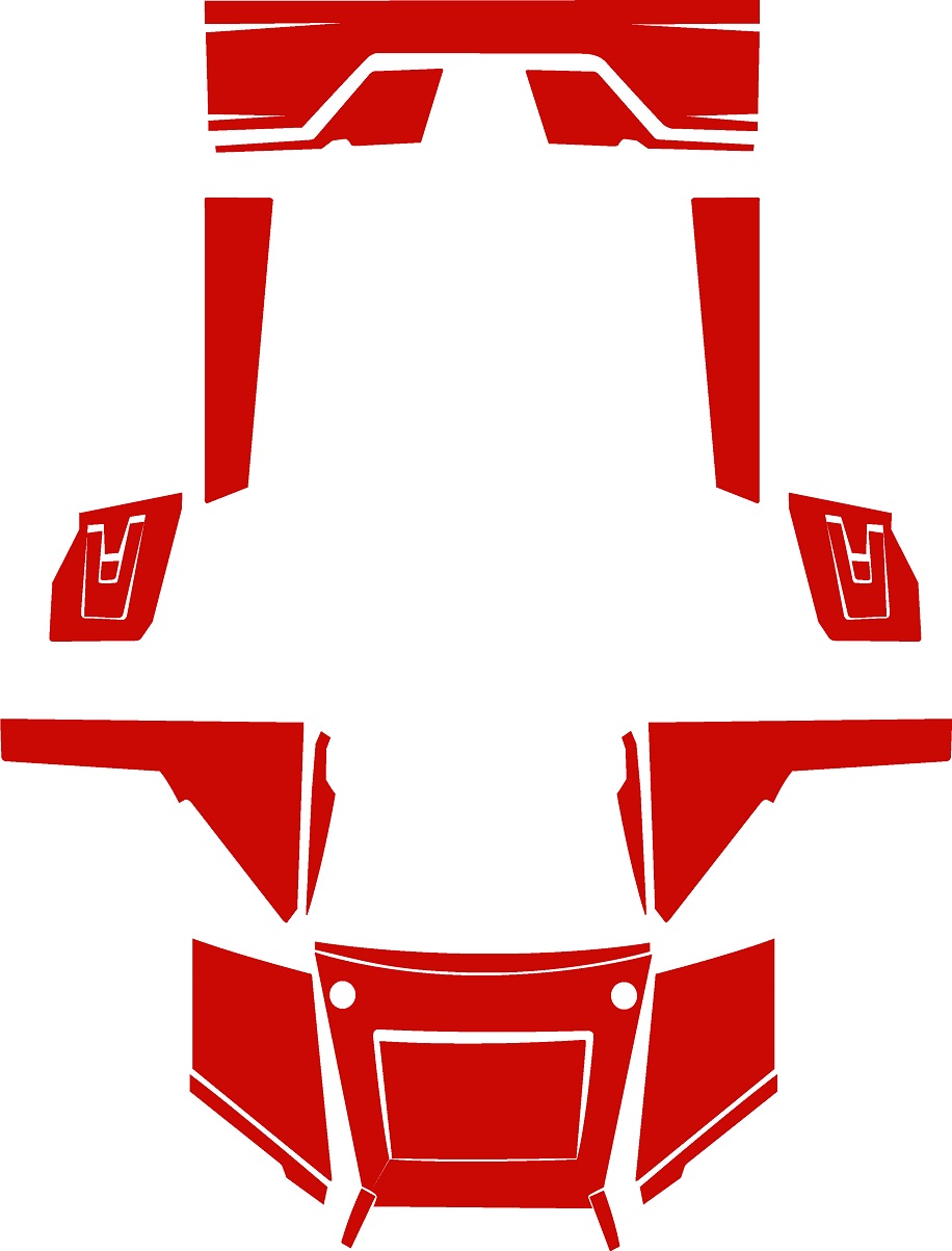 Polaris Ranger 900 XP 2016- Template