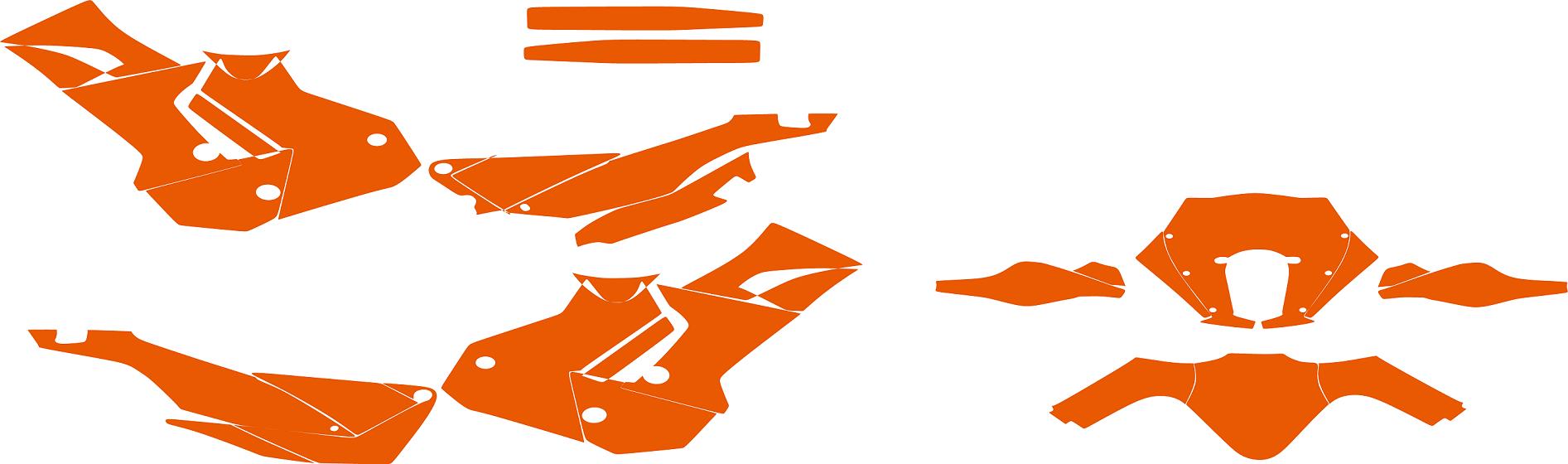 KTM 450 RALLY Template