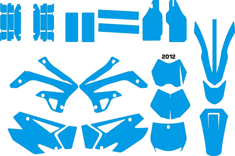 TM Racing 125-250-300 -450 08-14 Template