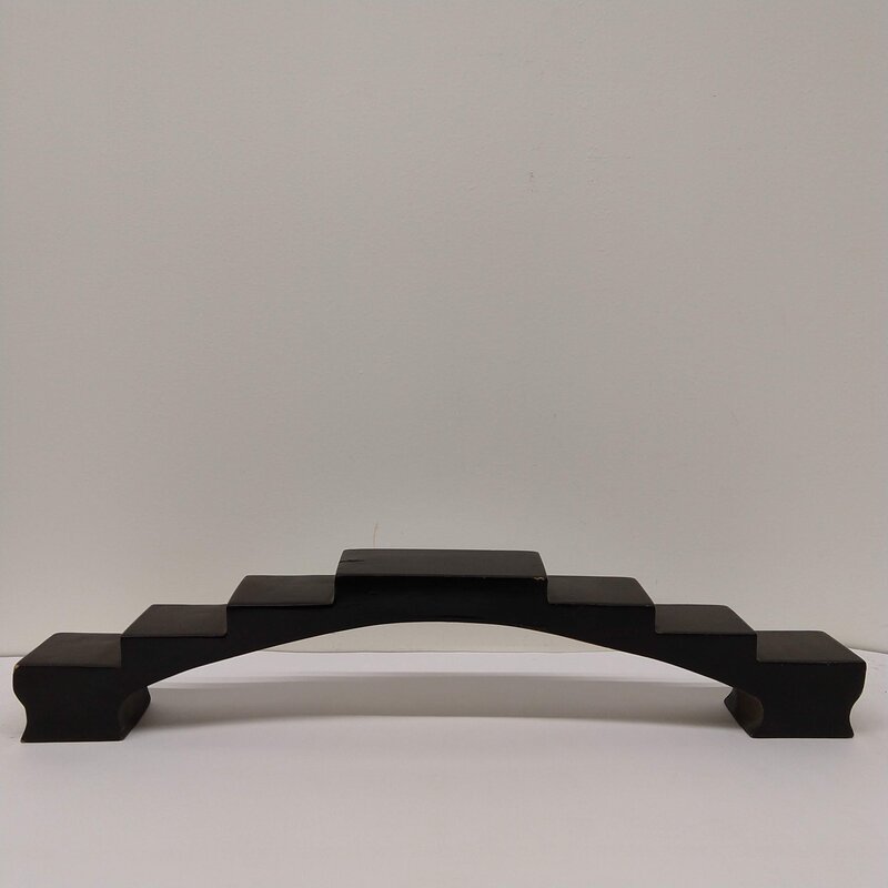 Bridge Shape Wood Display Stand