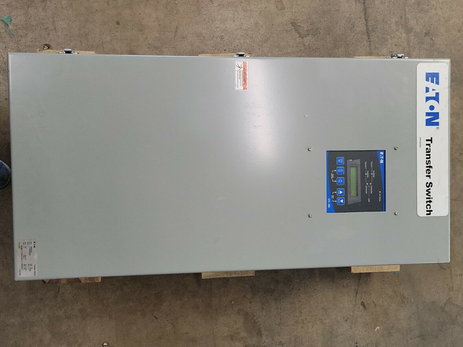 Eaton ATC3C2X30080BSU 80A 208V Automatic Transfer Switch