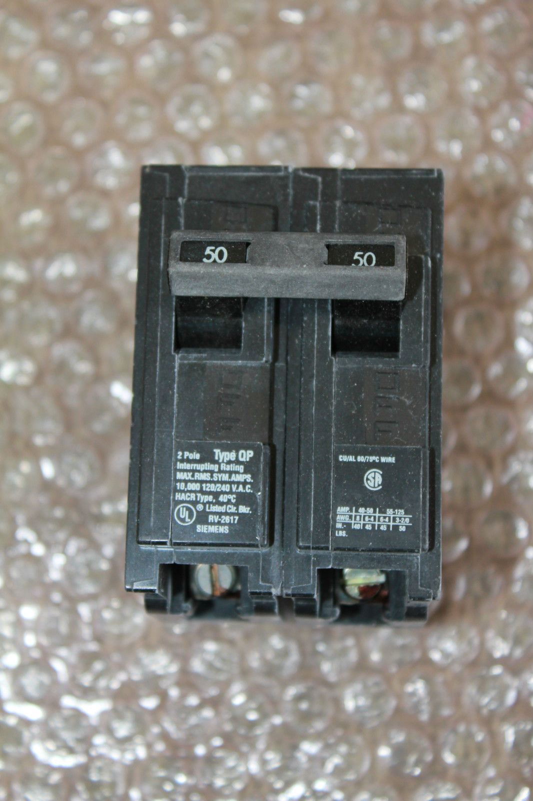 ITE Siemens Type QP QP250 Circuit Breaker (new)
