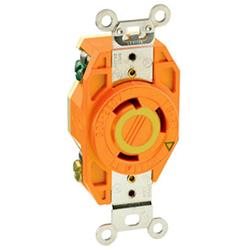 Leviton 2610-IG L5-30R L5 30R L5 30 Locking 30A/125V , 2P Receptacle ...