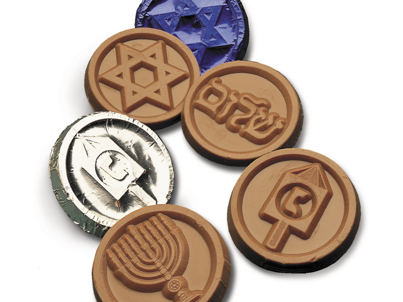 Hanukkah Chocolate Coins