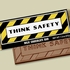 "Think Safety" Candy Bars and Wrappers (case of 50)