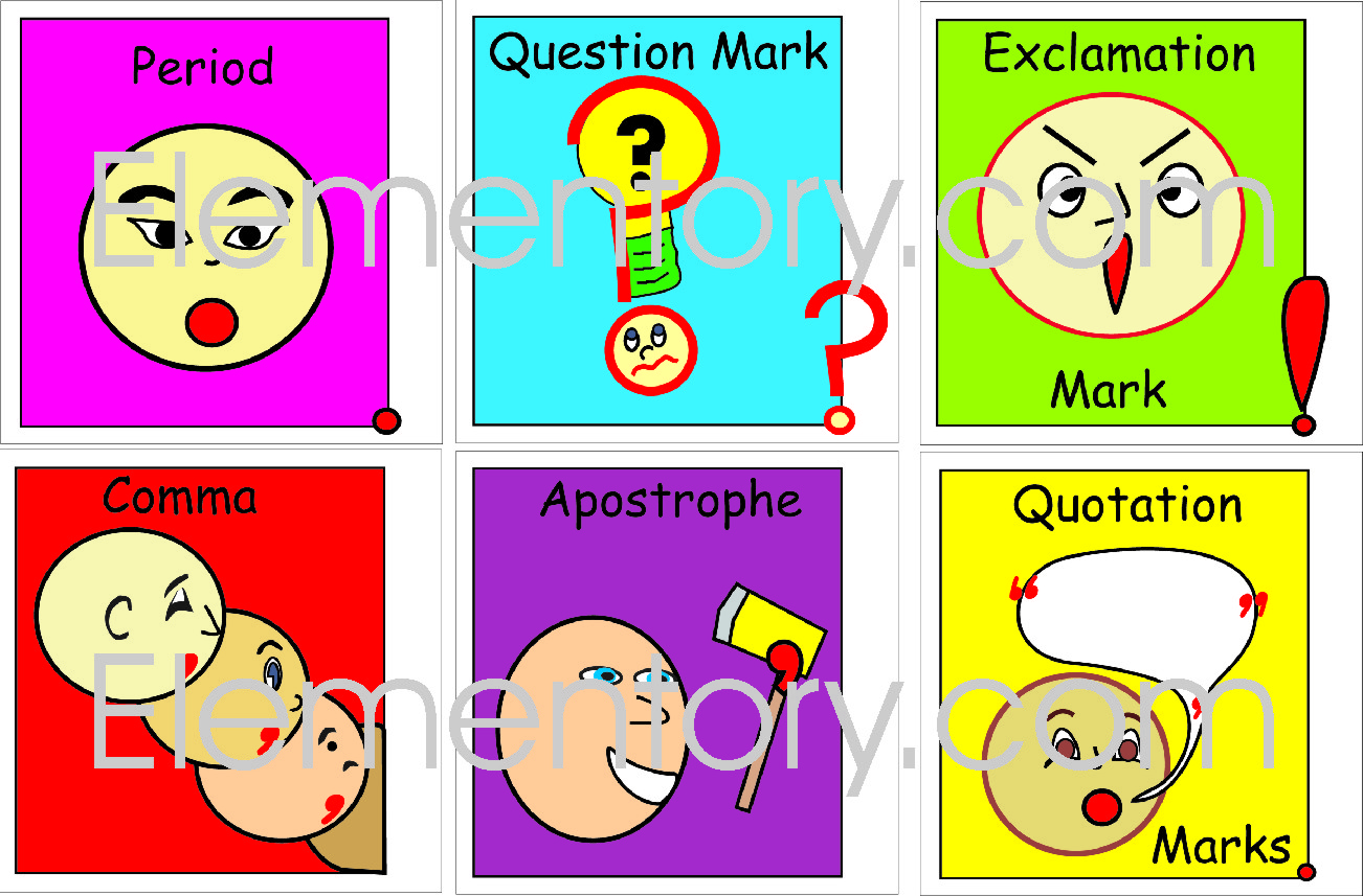 Punctuation Chart Printable