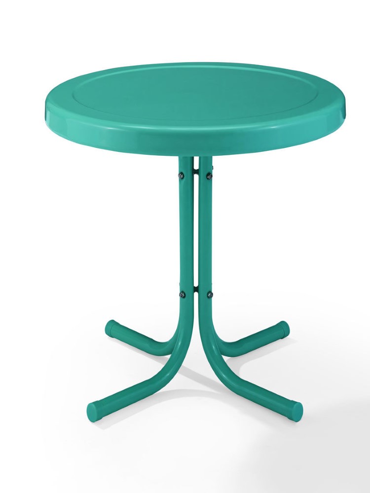 Crosley Furniture Retro Metal Side Table CO1011A TU